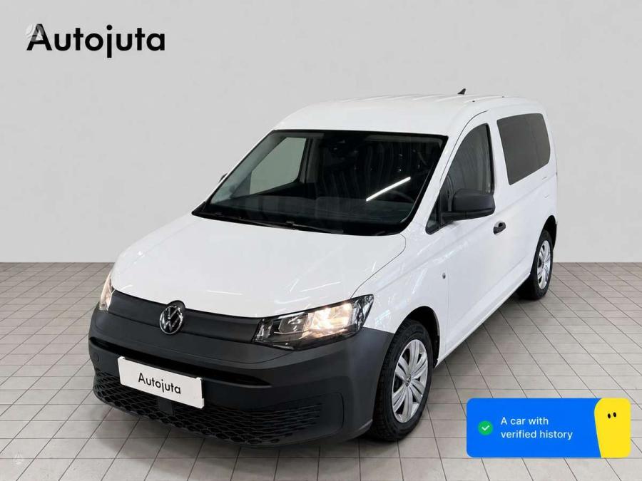Balts Volkswagen Caddy 2023 Kauņa, ar dzinēja tilpumu 1.97 L un nobraukumu 107 tūkst. km par 15800 €, foto 2 vietnē AUTOMOTO.COM.LV
