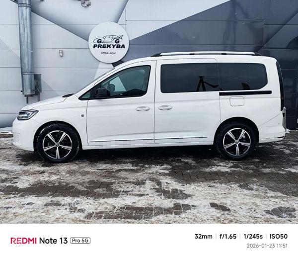 Balts Volkswagen Caddy 2024 Kauņa, ar dzinēja tilpumu 2.00 L un nobraukumu 51 tūkst. km par 29950 €, foto 7 vietnē AUTOMOTO.COM.LV
