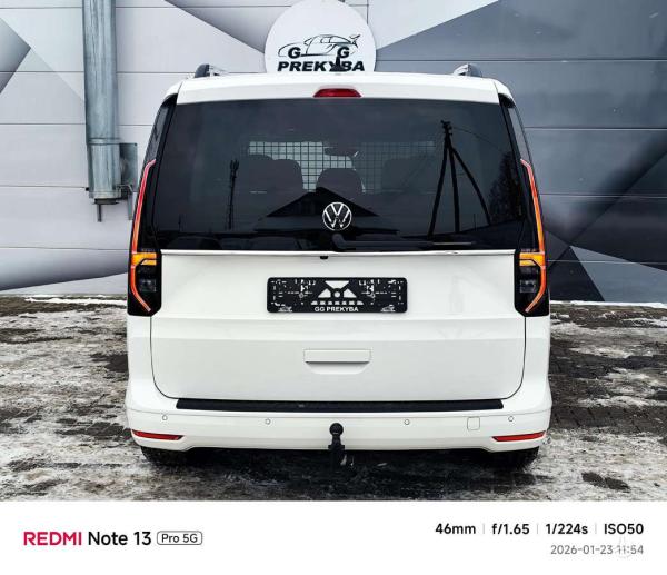 Balts Volkswagen Caddy 2024 Kauņa, ar dzinēja tilpumu 2.00 L un nobraukumu 51 tūkst. km par 29950 €, foto 10 vietnē AUTOMOTO.COM.LV