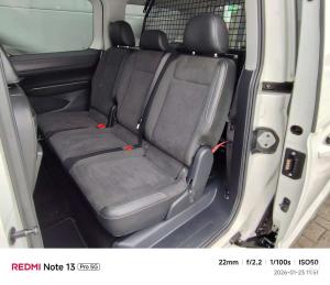 White Volkswagen Caddy 2024 in Kaunas, with an engine capacity of 2.00 L and mileage of 51 thousand km for 29950 €, photo 24 on AUTOMOTO.COM.LV