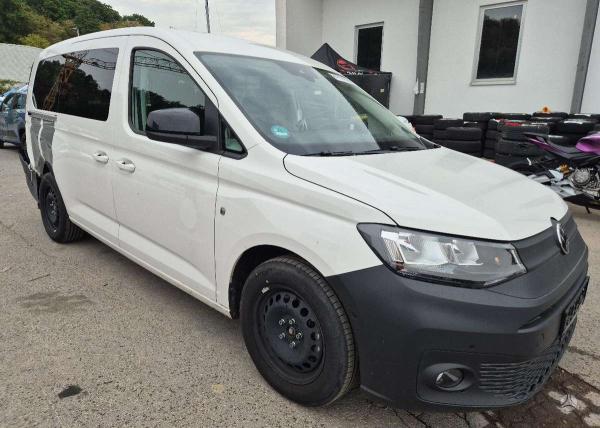 Volkswagen Caddy 2025 in Klaipeda on AUTOMOTO.COM.LV White Volkswagen Caddy 2025 in Klaipeda, with an engine capacity of 1.97 L and mileage of 9 thousand km for 12000 €, photo 1 on AUTOMOTO.COM.LV