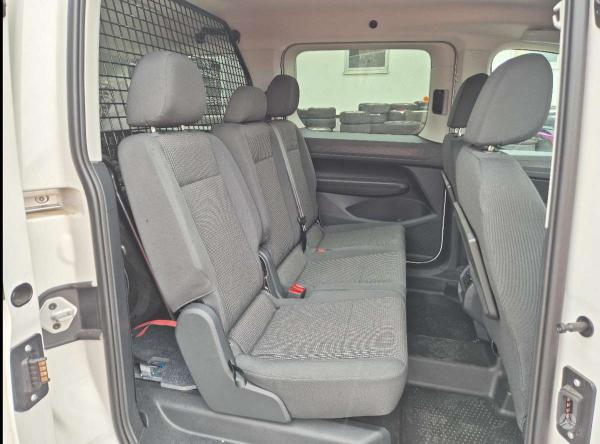 Volkswagen Caddy 2025 in Klaipeda on AUTOMOTO.COM.LV White Volkswagen Caddy 2025 in Klaipeda, with an engine capacity of 1.97 L and mileage of 9 thousand km for 12000 €, photo 7 on AUTOMOTO.COM.LV