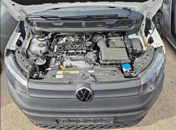 Volkswagen Caddy 2025 in Klaipeda on AUTOMOTO.COM.LV White Volkswagen Caddy 2025 in Klaipeda, with an engine capacity of 1.97 L and mileage of 9 thousand km for 12000 €, photo 9 on AUTOMOTO.COM.LV