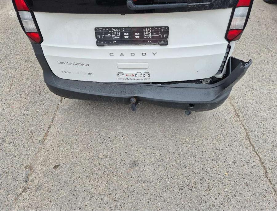Balts Volkswagen Caddy 2025 Klaipėda, ar dzinēja tilpumu 1.97 L un nobraukumu 9 tūkst. km par 12000 €, foto 15 vietnē AUTOMOTO.COM.LV