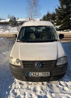 Balts Volkswagen Caddy 2007 Viļņa, ar dzinēja tilpumu 1.97 L un nobraukumu 203 tūkst. km par 1489 €, foto  vietnē AUTOMOTO.COM.LV