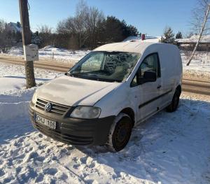 Balts Volkswagen Caddy 2007 Viļņa, ar dzinēja tilpumu 1.97 L un nobraukumu 203 tūkst. km par 1489 €, foto 3 vietnē AUTOMOTO.COM.LV