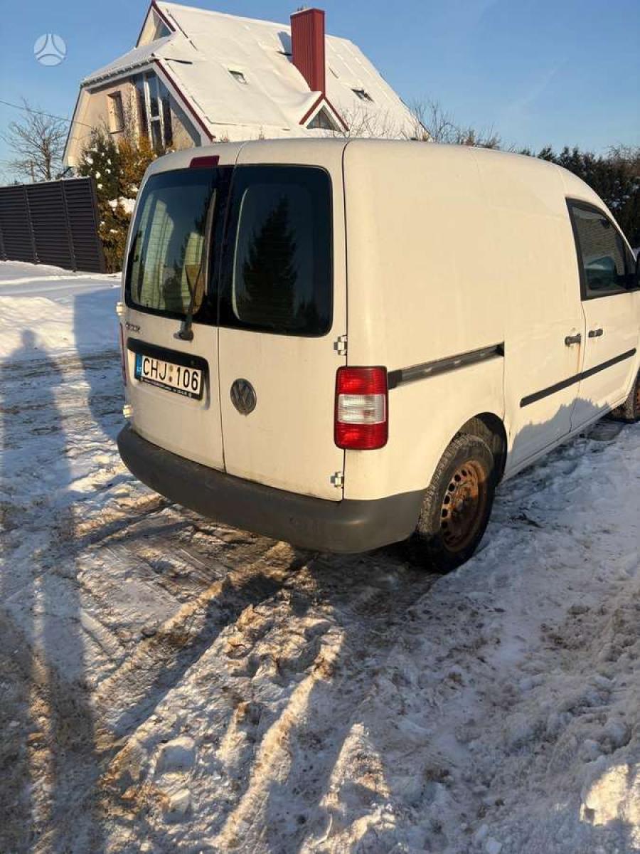 Balts Volkswagen Caddy 2007 Viļņa, ar dzinēja tilpumu 1.97 L un nobraukumu 203 tūkst. km par 1489 €, foto 4 vietnē AUTOMOTO.COM.LV