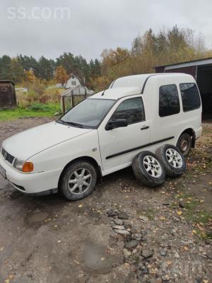 Balts Volkswagen Caddy 2000 Jelgava, ar dzinēja tilpumu 1.90 L un nobraukumu 25 tūkst. km par 1250 €, foto 3 vietnē AUTOMOTO.COM.LV