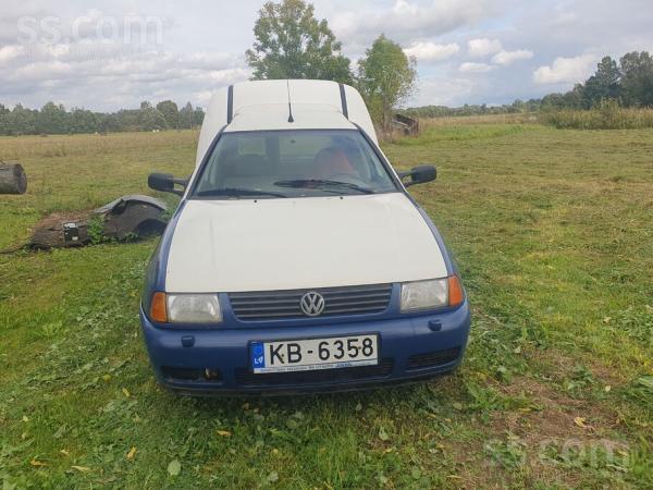 Фольксваген Кадди 2000 в Краслава на AUTOMOTO.COM.LV Белый Фольксваген Кадди 2000 в Краслава, объемом двигателя 1.90 л и пробегом 137 тыс. км за 1300 €, фото 3 на AUTOMOTO.COM.LV