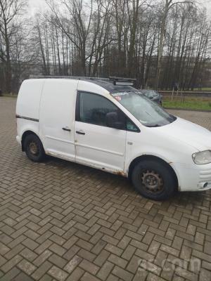 Balts Volkswagen Caddy 2005 Rīga, ar dzinēja tilpumu 1.90 L un nobraukumu 617 tūkst. km par 1000 €, foto 3 vietnē AUTOMOTO.COM.LV