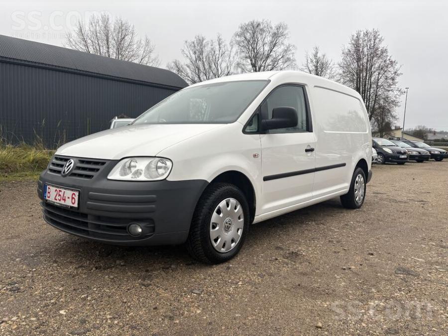 Balts Volkswagen Caddy 2008 Ogre, ar dzinēja tilpumu 1.90 L un nobraukumu 173 tūkst. km par 3990 €, foto 3 vietnē AUTOMOTO.COM.LV