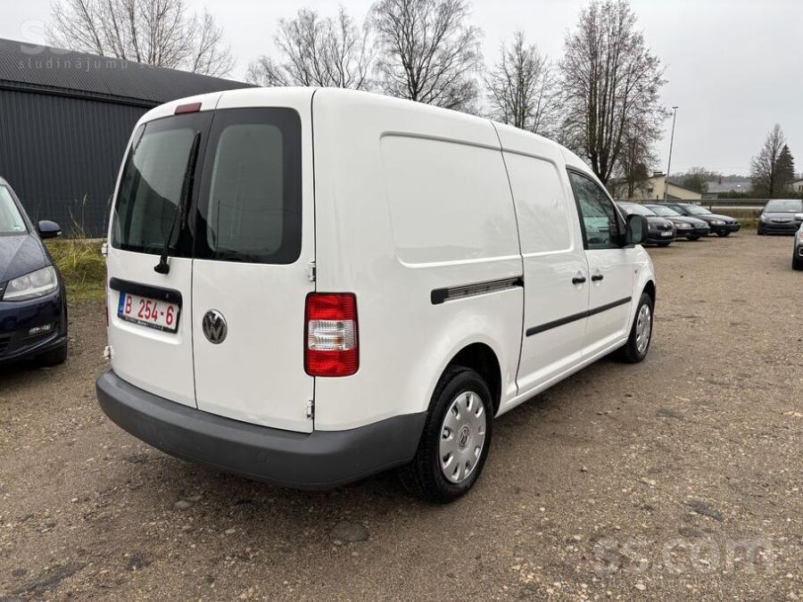 Balts Volkswagen Caddy 2008 Ogre, ar dzinēja tilpumu 1.90 L un nobraukumu 173 tūkst. km par 3990 €, foto 8 vietnē AUTOMOTO.COM.LV