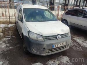Balts Volkswagen Caddy 2011 Rīga, ar dzinēja tilpumu 1.60 L un nobraukumu 456 tūkst. km par 1350 €, foto  vietnē AUTOMOTO.COM.LV