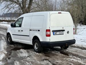 White Volkswagen Caddy 2011 in Saldus, with an engine capacity of 1.60 L and mileage of 420 thousand km for 3200 €, photo 4 on AUTOMOTO.COM.LV
