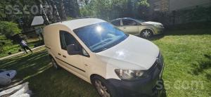 Balts Volkswagen Caddy 2011 Rīga, ar dzinēja tilpumu 1.60 L un nobraukumu 180 tūkst. km par 5000 €, foto  vietnē AUTOMOTO.COM.LV