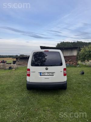 White Volkswagen Caddy 2011 in Rezekne, with an engine capacity of 1.60 L and mileage of 299 thousand km for 2750 €, photo 11 on AUTOMOTO.COM.LV