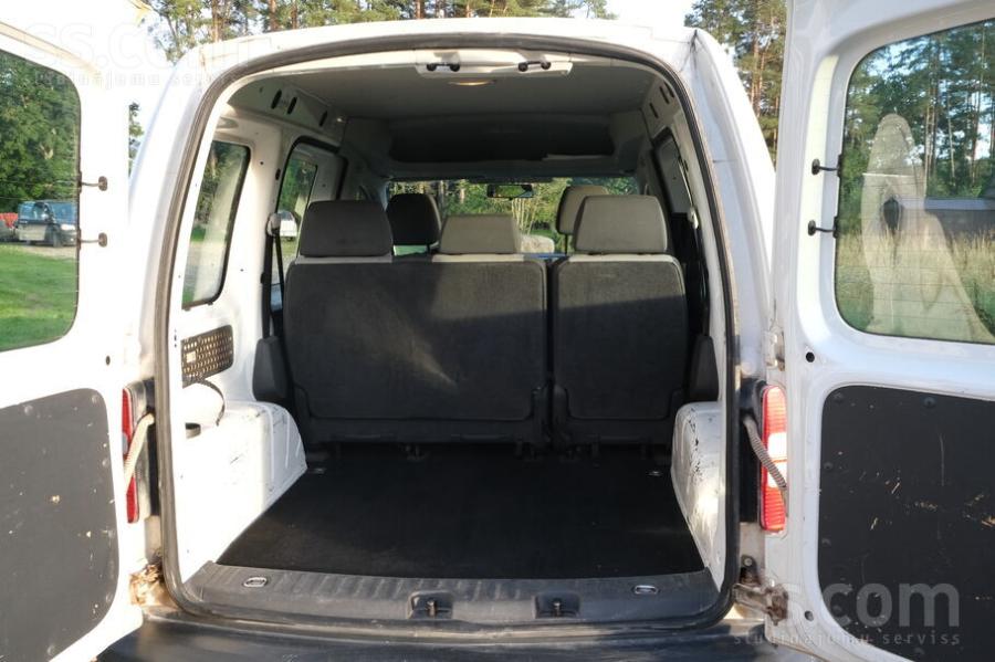 Balts Volkswagen Caddy 2011 Ogre, ar dzinēja tilpumu 1.20 L un nobraukumu 226 tūkst. km par 2000 €, foto 5 vietnē AUTOMOTO.COM.LV