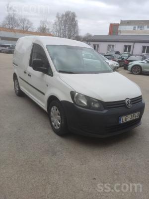 Balts Volkswagen Caddy 2014 Rīga, ar dzinēja tilpumu 1.60 L un nobraukumu 281 tūkst. km par 4700 €, foto  vietnē AUTOMOTO.COM.LV
