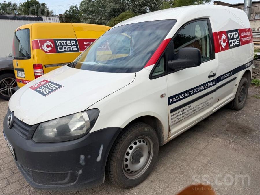Balts Volkswagen Caddy 2014 Rīga, ar dzinēja tilpumu 1.60 L un nobraukumu 340 tūkst. km par 2850 €, foto 3 vietnē AUTOMOTO.COM.LV