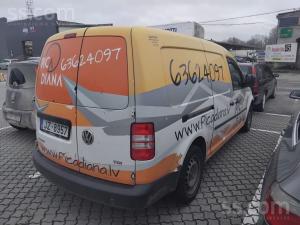 Balts Volkswagen Caddy 2015 Ventspils, ar dzinēja tilpumu 1.60 L un nobraukumu 376 tūkst. km par 2400 €, foto 2 vietnē AUTOMOTO.COM.LV