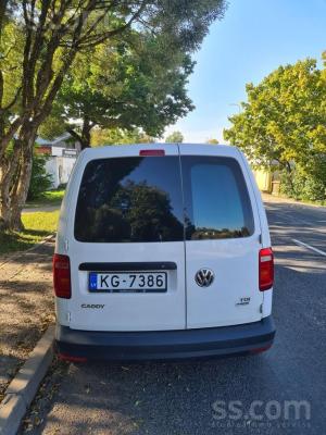 White Volkswagen Caddy 2016 in Saldus, with an engine capacity of 2.00 L and mileage of 0 thousand km for 4950 €, photo  on AUTOMOTO.COM.LV