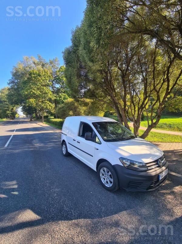 White Volkswagen Caddy 2016 in Saldus, with an engine capacity of 2.00 L and mileage of 0 thousand km for 4950 €, photo 4 on AUTOMOTO.COM.LV