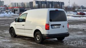 White Volkswagen Caddy 2016 in Riga, with an engine capacity of 2.00 L and mileage of 179 thousand km for 7200 €, photo 2 on AUTOMOTO.COM.LV
