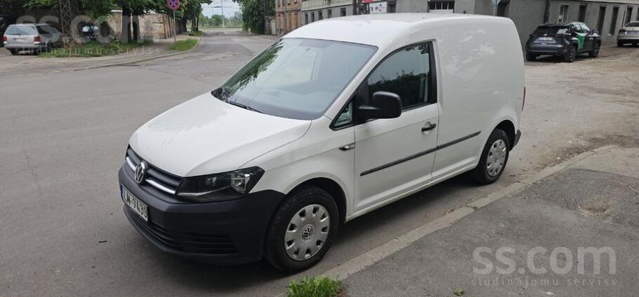 Balts Volkswagen Caddy 2018 Rīga, ar dzinēja tilpumu 2.00 L un nobraukumu 135 tūkst. km par 8990 €, foto 1 vietnē AUTOMOTO.COM.LV