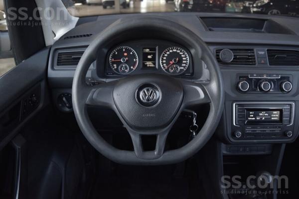 White Volkswagen Caddy 2018 in Riga, with an engine capacity of 2.00 L and mileage of 355 thousand km for 4900 €, photo 8 on AUTOMOTO.COM.LV