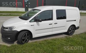 Balts Volkswagen Caddy 2018 Liepāja, ar dzinēja tilpumu 2.00 L un nobraukumu 188 tūkst. km par 11900 €, foto 3 vietnē AUTOMOTO.COM.LV