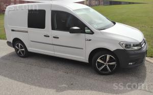 Balts Volkswagen Caddy 2018 Liepāja, ar dzinēja tilpumu 2.00 L un nobraukumu 188 tūkst. km par 11900 €, foto 4 vietnē AUTOMOTO.COM.LV