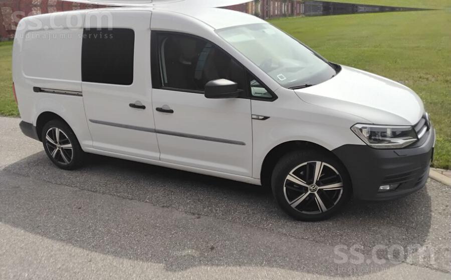 Balts Volkswagen Caddy 2018 Liepāja, ar dzinēja tilpumu 2.00 L un nobraukumu 188 tūkst. km par 11900 €, foto 4 vietnē AUTOMOTO.COM.LV