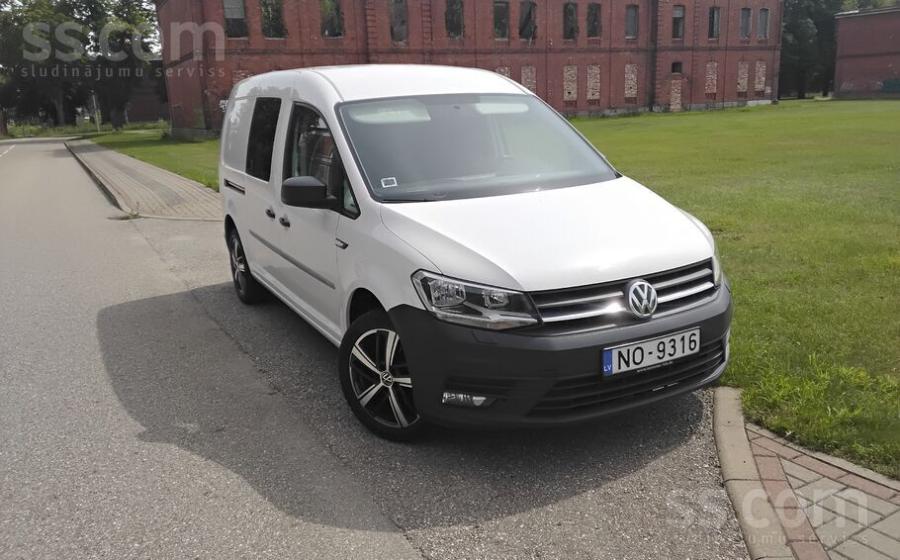 Balts Volkswagen Caddy 2018 Liepāja, ar dzinēja tilpumu 2.00 L un nobraukumu 188 tūkst. km par 11900 €, foto 5 vietnē AUTOMOTO.COM.LV