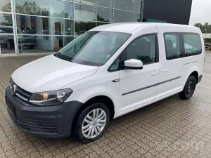 White Volkswagen Caddy 2019 in Cesis, with an engine capacity of 2.00 L and mileage of 375 thousand km for 6400 €, photo 4 on AUTOMOTO.COM.LV