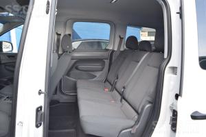 White Volkswagen Caddy 2021 in Riga, with an engine capacity of 2.00 L and mileage of 150 thousand km for 14500 €, photo 4 on AUTOMOTO.COM.LV