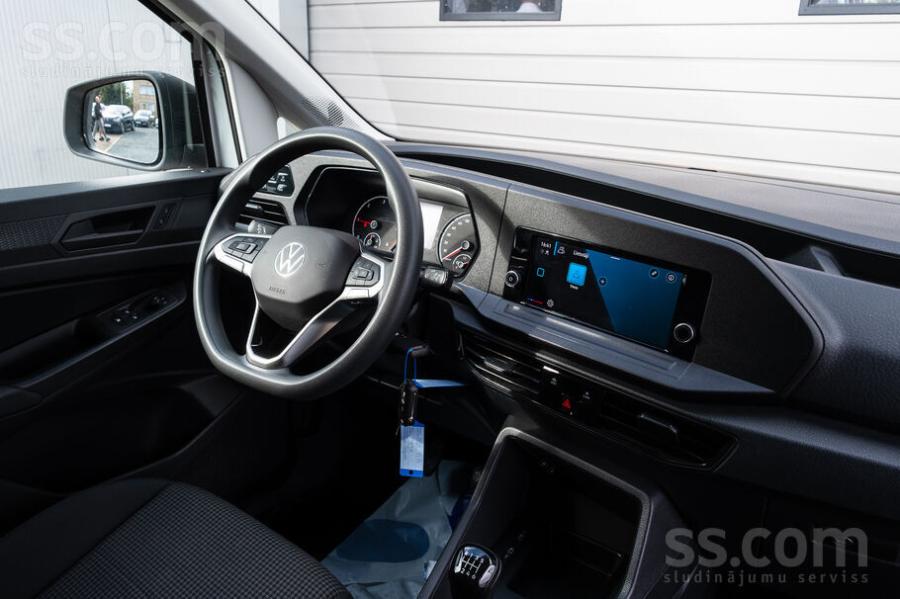 Balts Volkswagen Caddy 2023 Jelgava, ar dzinēja tilpumu 2.00 L un nobraukumu 48 tūkst. km par 16750 €, foto 11 vietnē AUTOMOTO.COM.LV