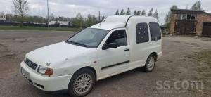 Balts Volkswagen Caddy 2000 Saldus, ar dzinēja tilpumu 1.90 L un nobraukumu 0 tūkst. km par 300 €, foto  vietnē AUTOMOTO.COM.LV