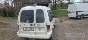 Balts Volkswagen Caddy 2000 Saldus, ar dzinēja tilpumu 1.90 L un nobraukumu 0 tūkst. km par 300 €, foto 4 vietnē AUTOMOTO.COM.LV