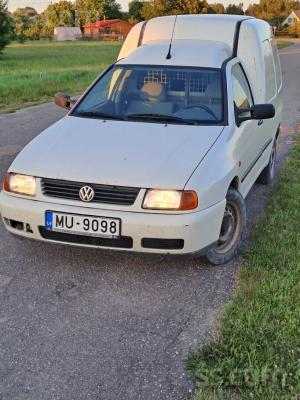 Белый Фольксваген Кадди 2002 в Талси, объемом двигателя 1.90 л и пробегом 300 тыс. км за 500 €, фото  на AUTOMOTO.COM.LV