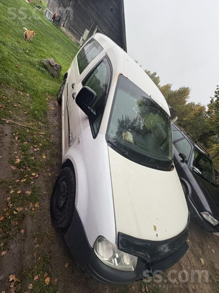 Balts Volkswagen Caddy 2005 Jēkabpils, ar dzinēja tilpumu 1.90 L un nobraukumu 394 tūkst. km par 500 €, foto 1 vietnē AUTOMOTO.COM.LV