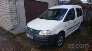 Balts Volkswagen Caddy 2007 Rīga, ar dzinēja tilpumu 1.90 L un nobraukumu 175 tūkst. km par 2850 €, foto 1 vietnē AUTOMOTO.COM.LV
