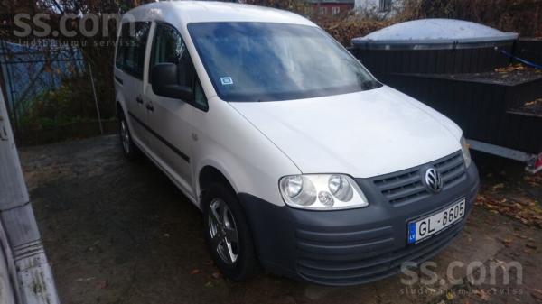 Balts Volkswagen Caddy 2007 Rīga, ar dzinēja tilpumu 1.90 L un nobraukumu 175 tūkst. km par 2850 €, foto 2 vietnē AUTOMOTO.COM.LV