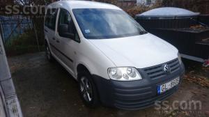 Balts Volkswagen Caddy 2007 Rīga, ar dzinēja tilpumu 1.90 L un nobraukumu 175 tūkst. km par 2850 €, foto 2 vietnē AUTOMOTO.COM.LV