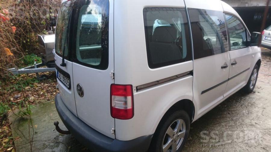 Balts Volkswagen Caddy 2007 Rīga, ar dzinēja tilpumu 1.90 L un nobraukumu 175 tūkst. km par 2850 €, foto 4 vietnē AUTOMOTO.COM.LV