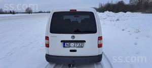 White Volkswagen Caddy 2007 in Riga, with an engine capacity of 1.40 L and mileage of 145 thousand km for 2000 €, photo 3 on AUTOMOTO.COM.LV