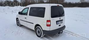 White Volkswagen Caddy 2007 in Riga, with an engine capacity of 1.40 L and mileage of 145 thousand km for 2000 €, photo 4 on AUTOMOTO.COM.LV