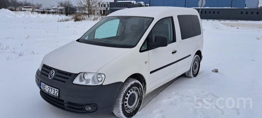 Balts Volkswagen Caddy 2007 Rīga, ar dzinēja tilpumu 1.40 L un nobraukumu 145 tūkst. km par 1850 €, foto 2 vietnē AUTOMOTO.COM.LV