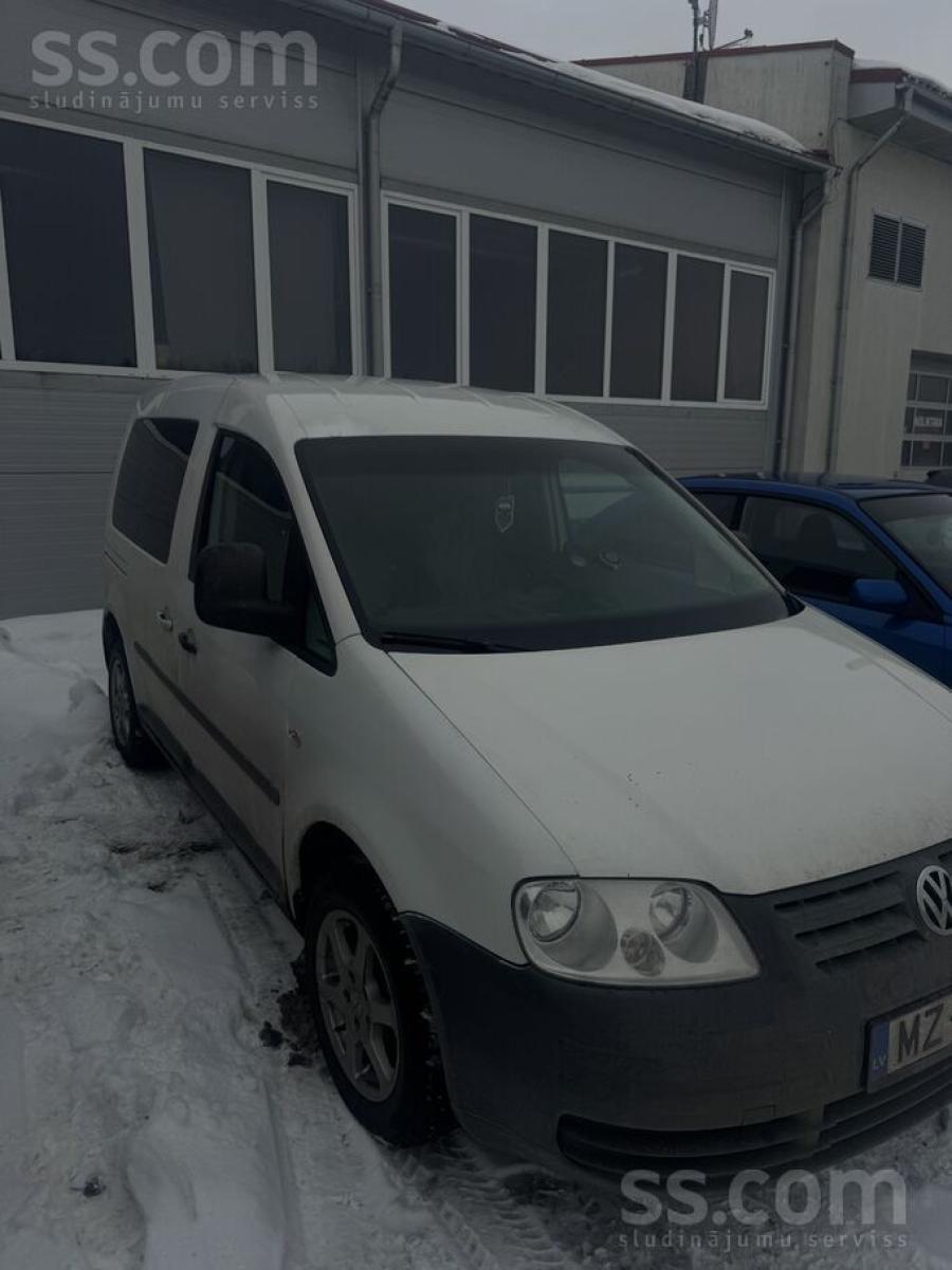Balts Volkswagen Caddy 2007 Valmiera, ar dzinēja tilpumu 1.90 L un nobraukumu 631 tūkst. km par 2500 €, foto 4 vietnē AUTOMOTO.COM.LV
