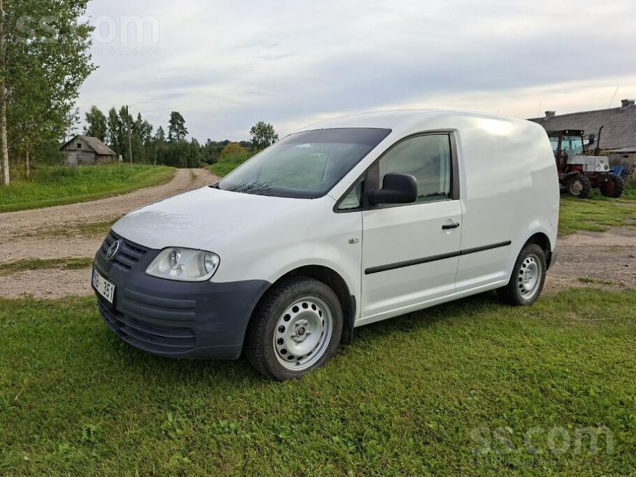 Balts Volkswagen Caddy 2007 Valmiera, ar dzinēja tilpumu 1.90 L un nobraukumu 325 tūkst. km par 2100 €, foto 1 vietnē AUTOMOTO.COM.LV
