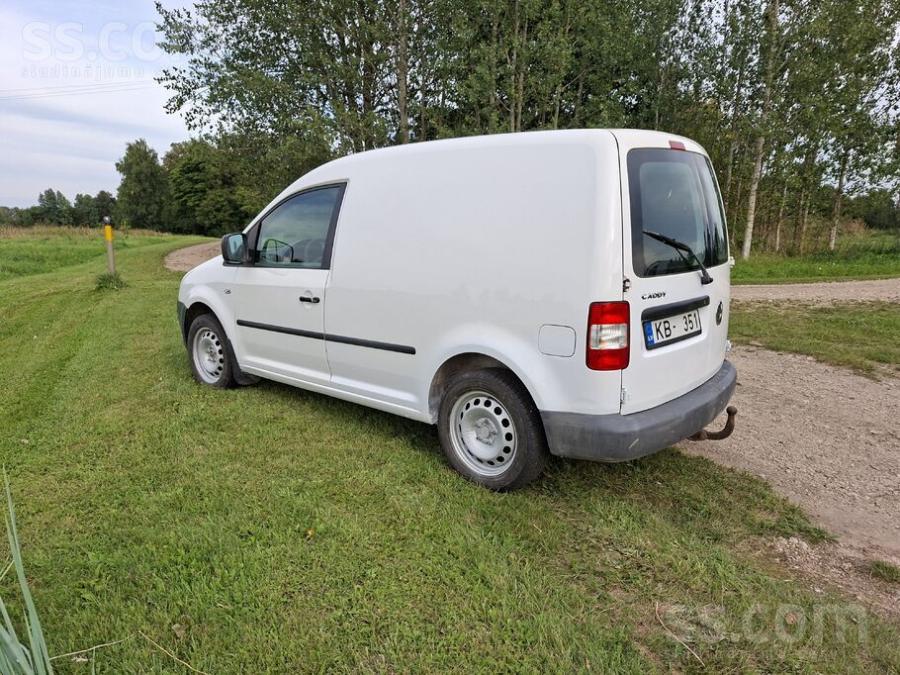 Balts Volkswagen Caddy 2007 Valmiera, ar dzinēja tilpumu 1.90 L un nobraukumu 325 tūkst. km par 2100 €, foto 4 vietnē AUTOMOTO.COM.LV